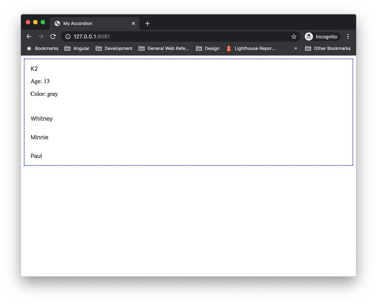 How to build an interactive web component with LitElement | Carrie Forde